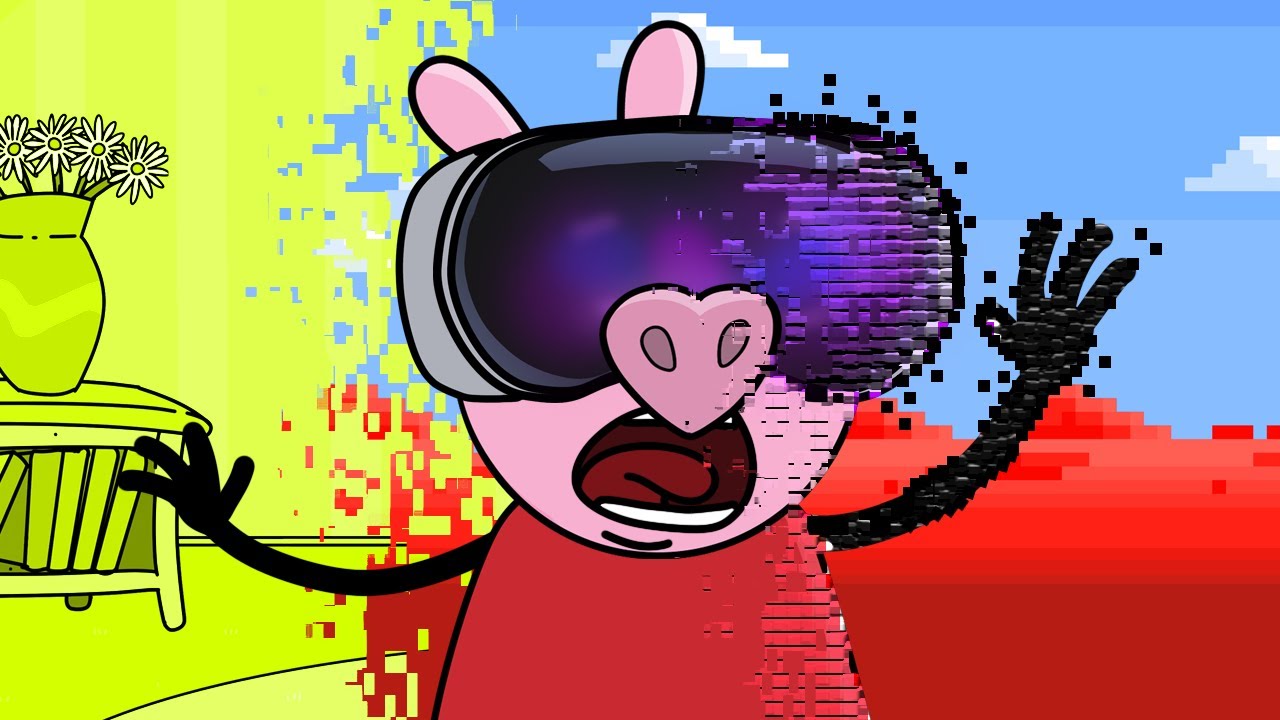 Peppa Pig play VR reality - YouTube