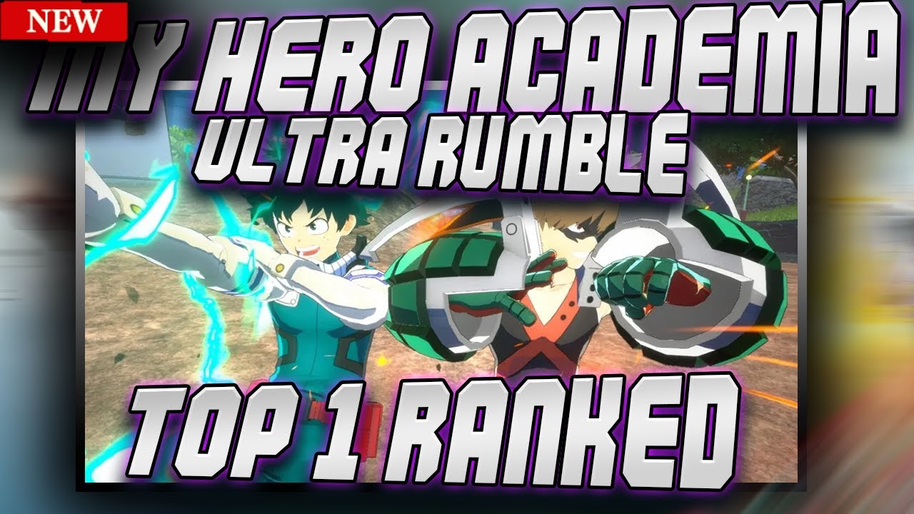 TOP 1 AVEC IZUKU MIDORIYA MY HERO ACADEMIA ULTRA RUMBLE #myheroacademia ...
