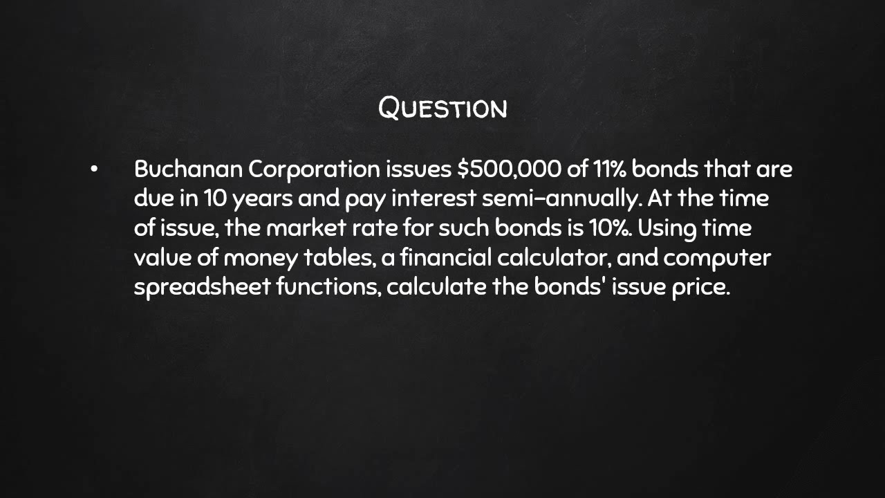 Intermediate Accounting 2 - Long Term Debt Instruments Overview and ...