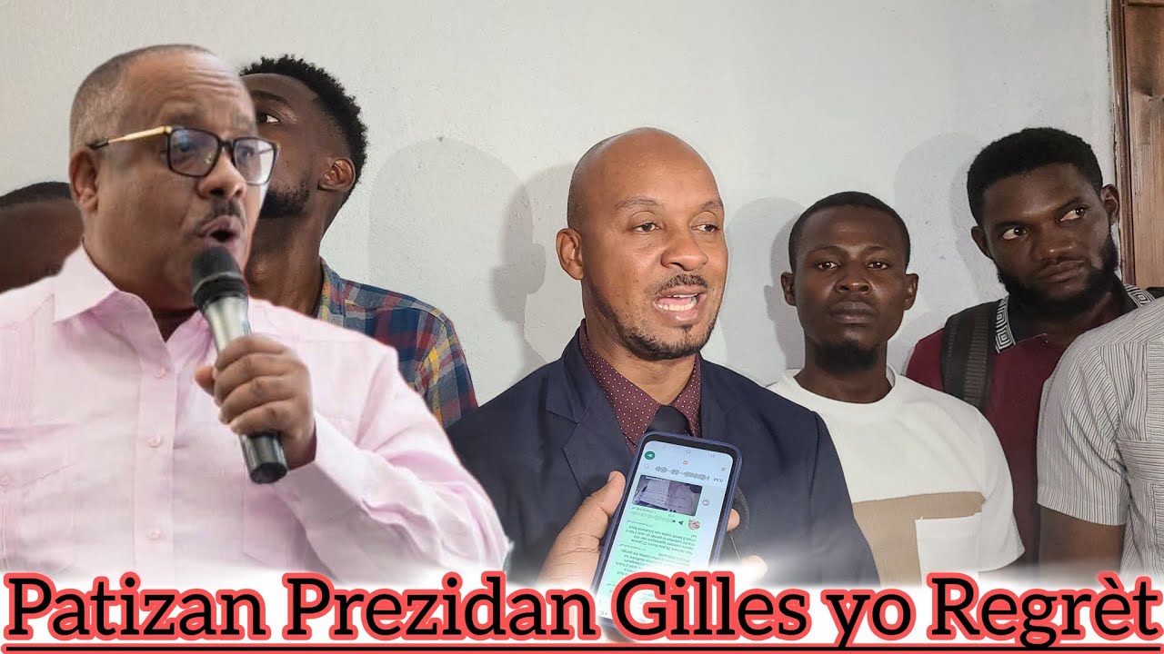 Mezanmi Louis Gérard Gilles nan Cho! Sektè kite voyel nan KPT regret ...