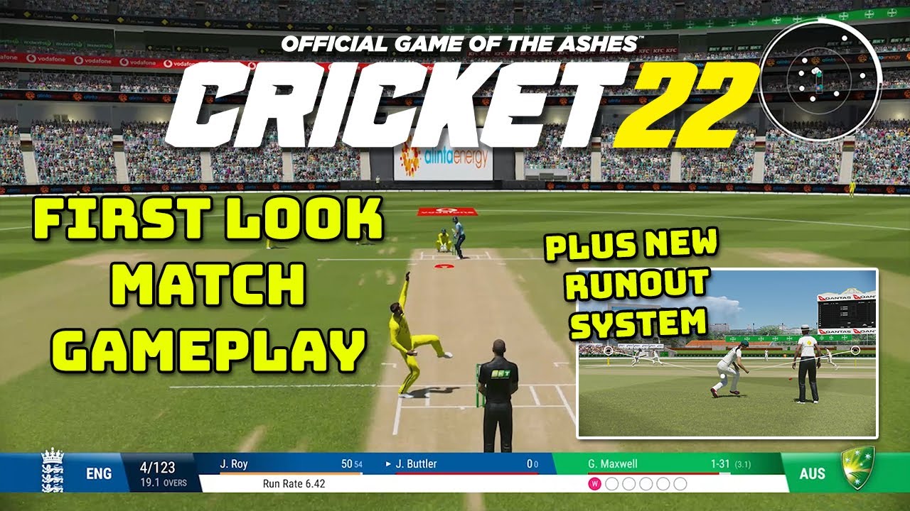 Cricket 22 - First Look at Match Gameplay & Gameplay Changes! - YouTube