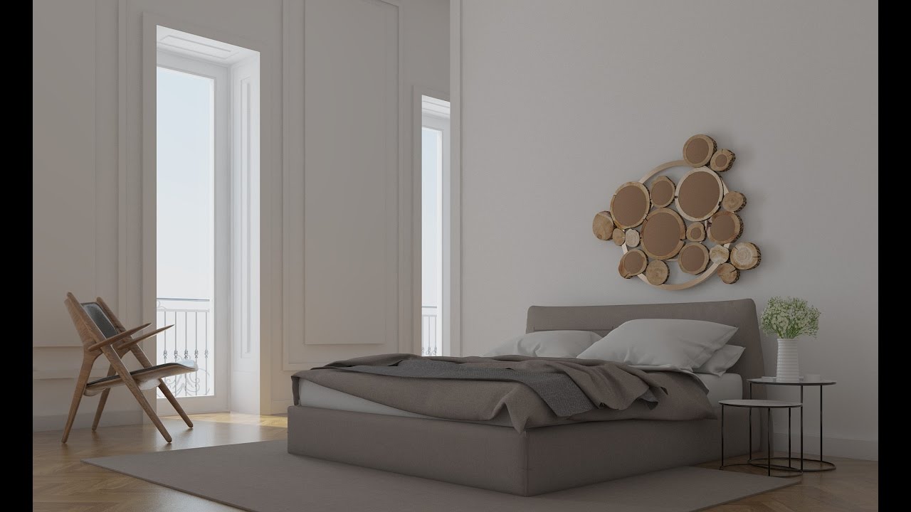 Vray Basic : Step By Step How To Render A Bedroom - Hướng Dẫn Render ...