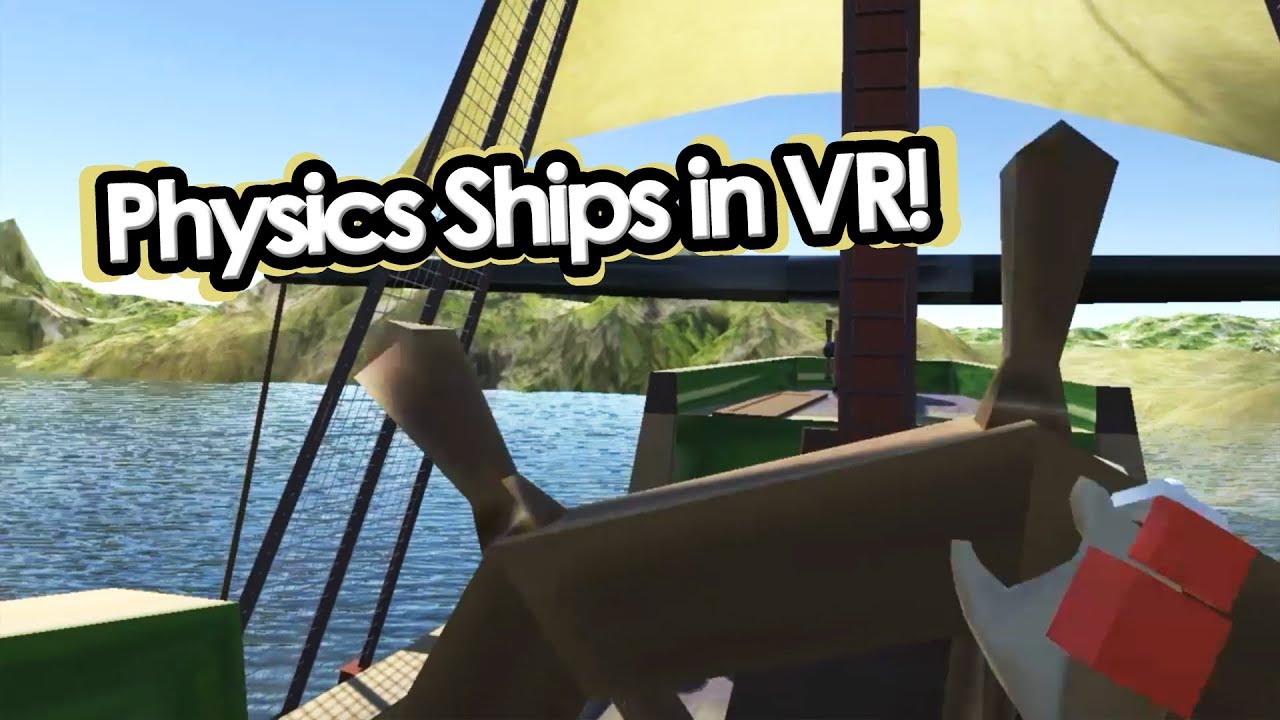 Walk-O-Motion VR, Physics Characters on Physics Ships - YouTube