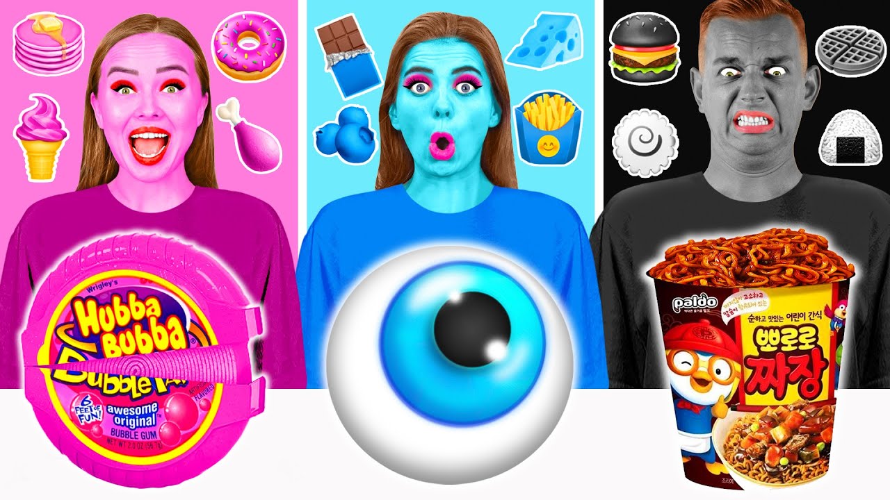 Ίδιο Χρώμα Φαγητό Challenge | Αστείες Καταστάσεις BaRaDa Challenge ...