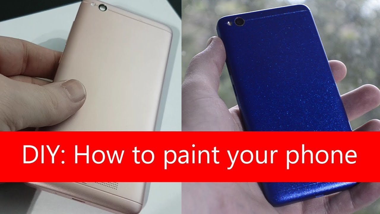 DIY: How to make your phone in any color you WISH - YouTube