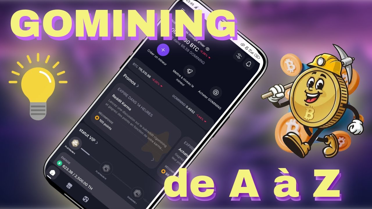 GoMining : Guide complet de A à Z (tout savoir pour bien commencer) - YouTube