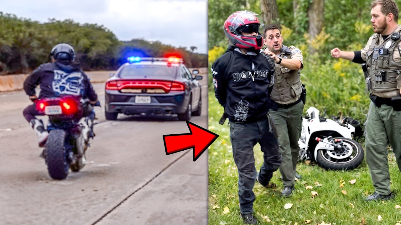 WHEN COPS GO CRAZY on BIKERS | POLICE vs BIKERS 2025 - YouTube