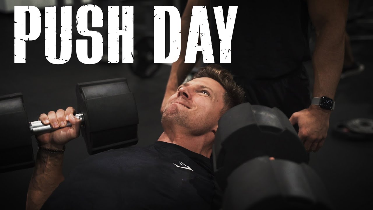 PUSH DAY || Chest, Shoulders & Triceps - YouTube