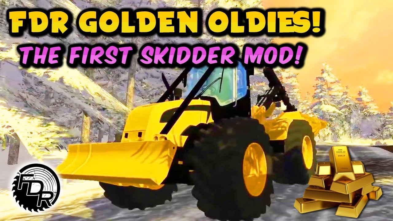 The First Skidder Mod - Farming Simulator - FDR Logging - YouTube