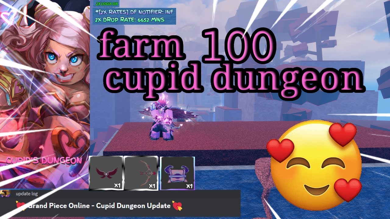 [GPO] FARM 100 CUPID DUNGEON - YouTube