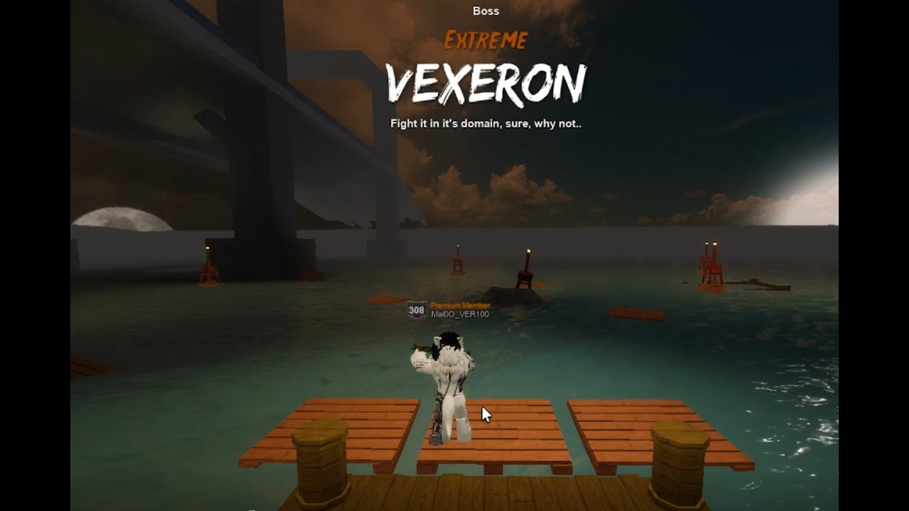 Roblox : Rise of the Dead (Beating Vexeron with a fully maxed MP5 and ...