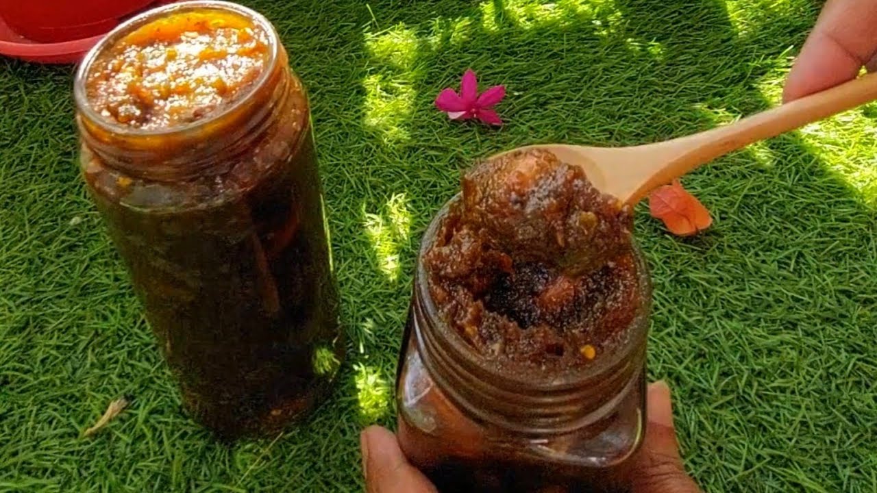 Olive Pickles | Jolpai Achar Recipe | Sweet Olives Pickle | মিষ্টি ...
