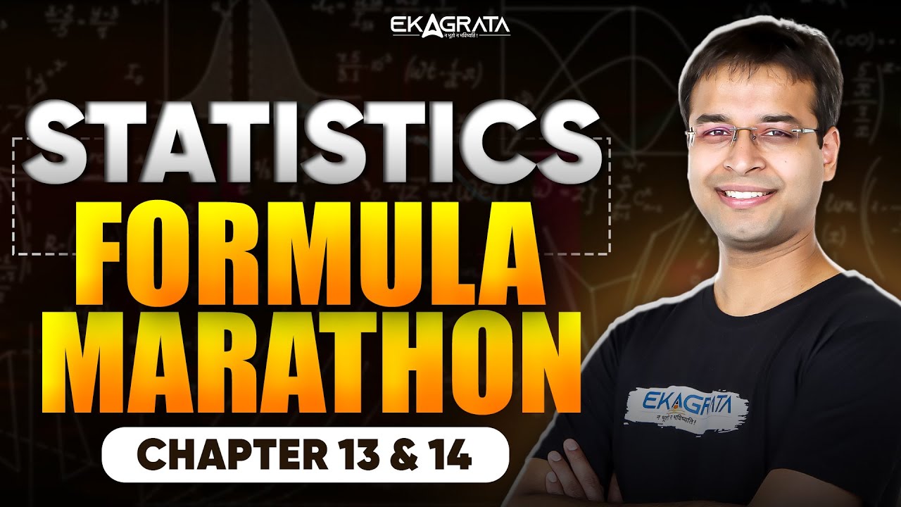 CA Foundation Statistics Formula | Statistics Formula Marathon ...