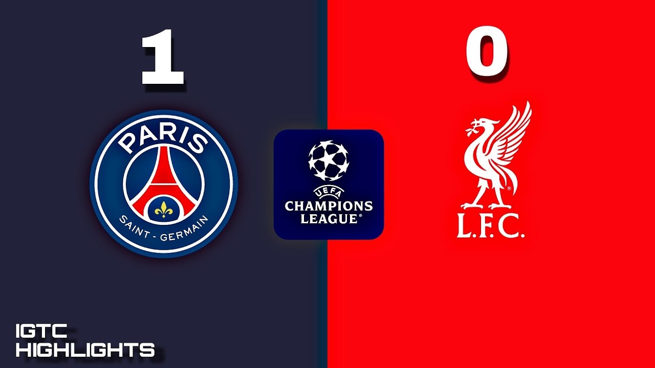 Liverpool vs PSG | Epic Champions League Clash Ends in Dramatic ...