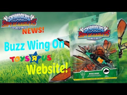 Skylanders Superchargers Buzz Wing On TRU Website! - YouTube