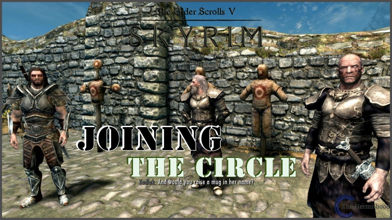 Joining The Circle - The Elder Scrolls V: Skyrim | Episode 45 - YouTube