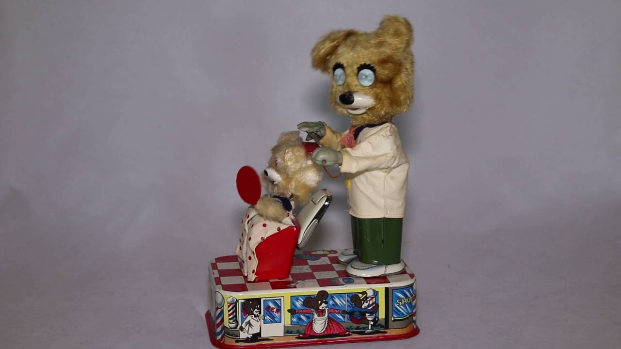 Barber Bear #1 - YouTube