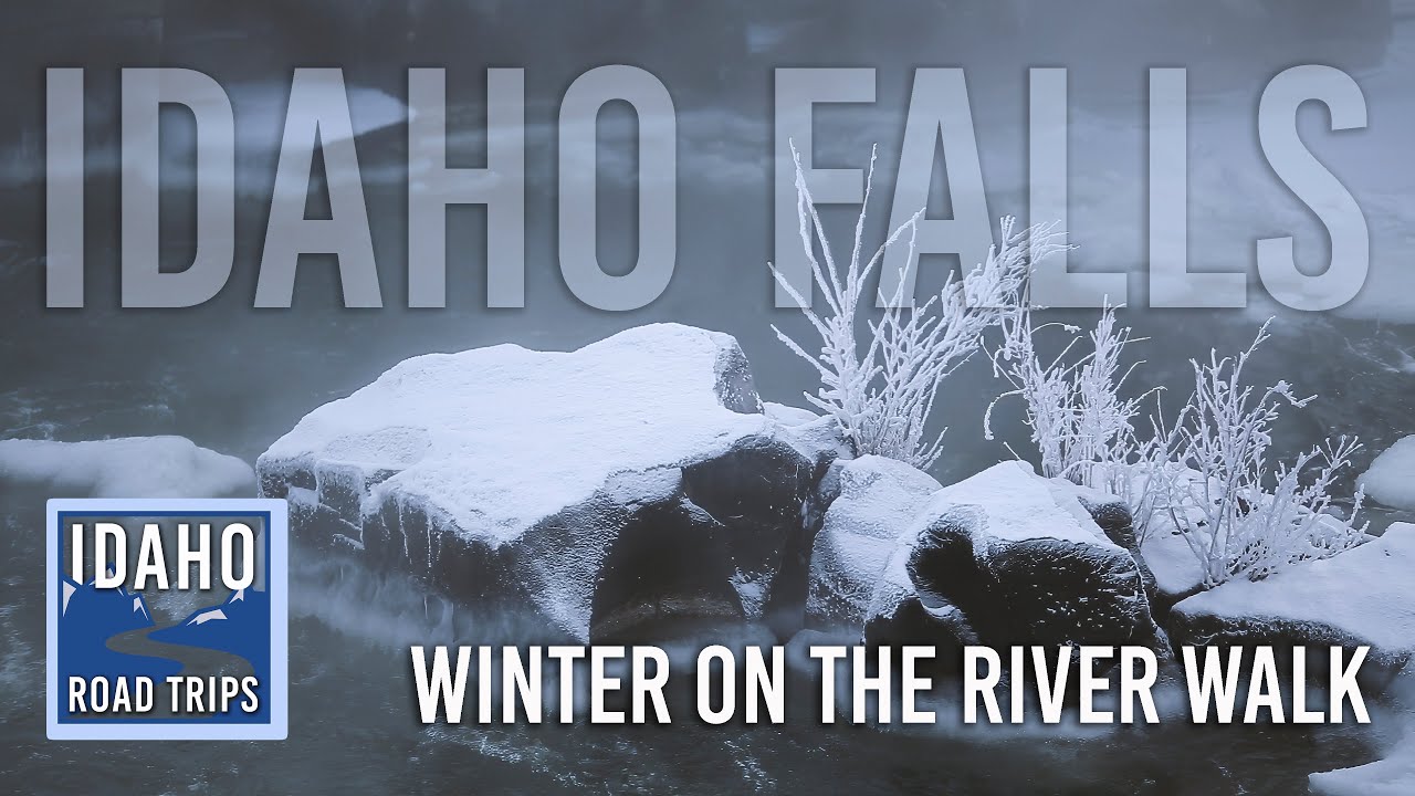 Idaho Falls: Winter on the River Walk - YouTube