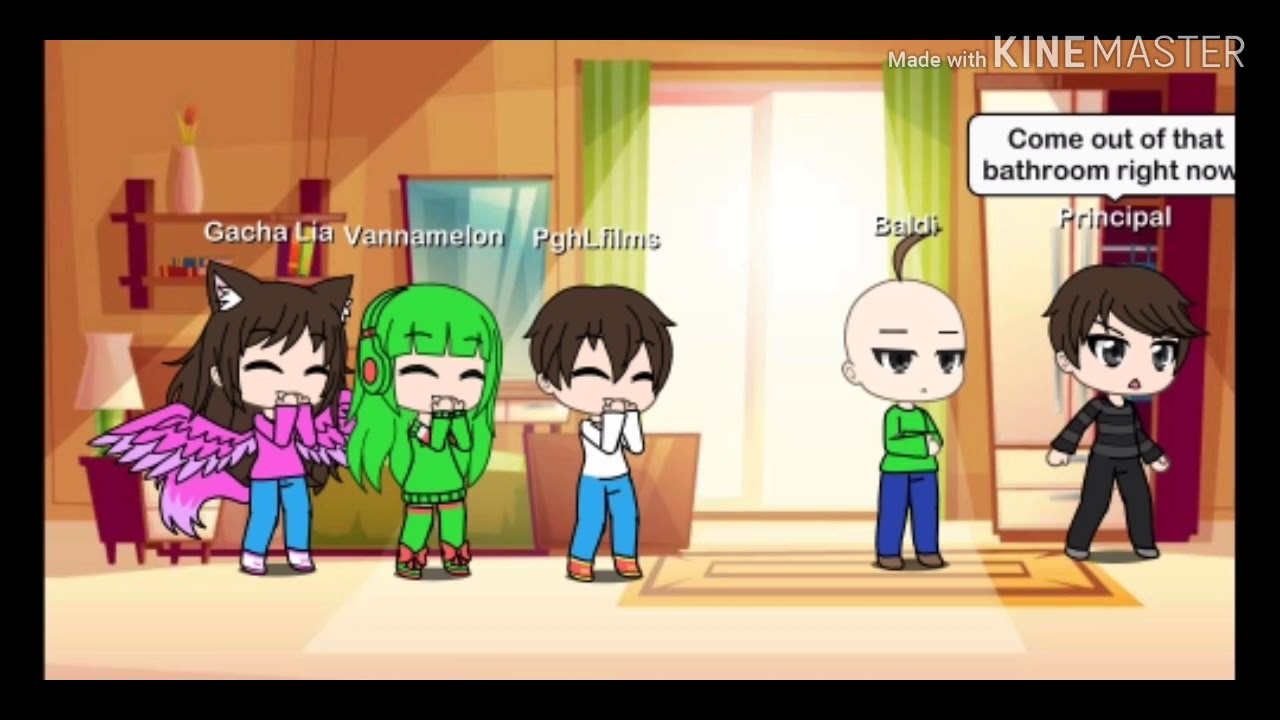 Come out of the bathroom meme(Baldi's Basics) - YouTube