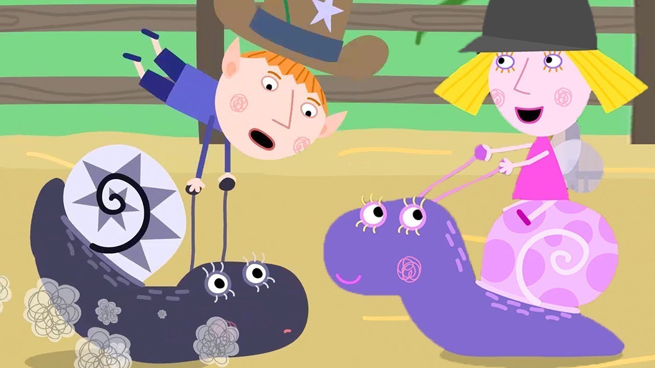 Ben and Holly’s Little Kingdom | Holly At The Snails Farm 🐌 1Hour | HD ...