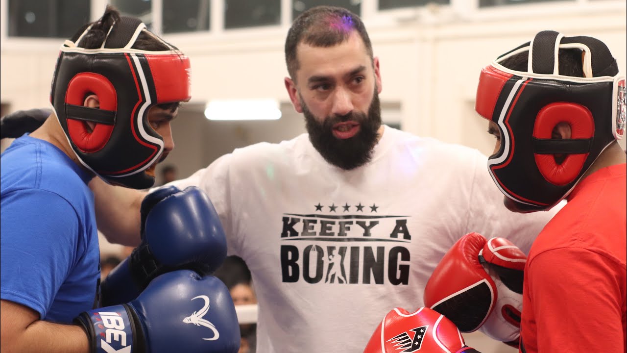 Charity Boxing Exhibition 4 | Tauhid Vs Mateen | Fight 3 - YouTube