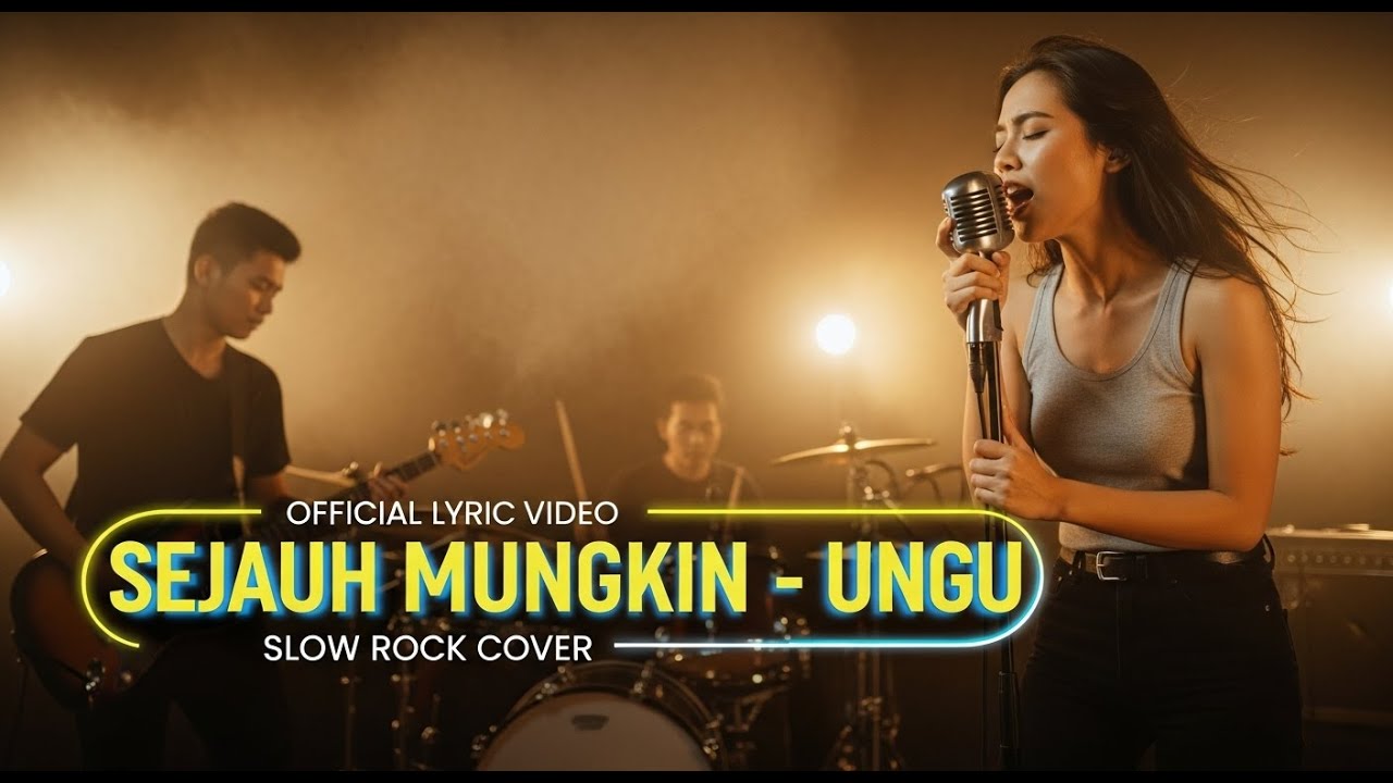 (VIDEO LIRIK) SEJAUH MUNGKIN - UNGU | COVER SLOW ROCK VERSION - YouTube