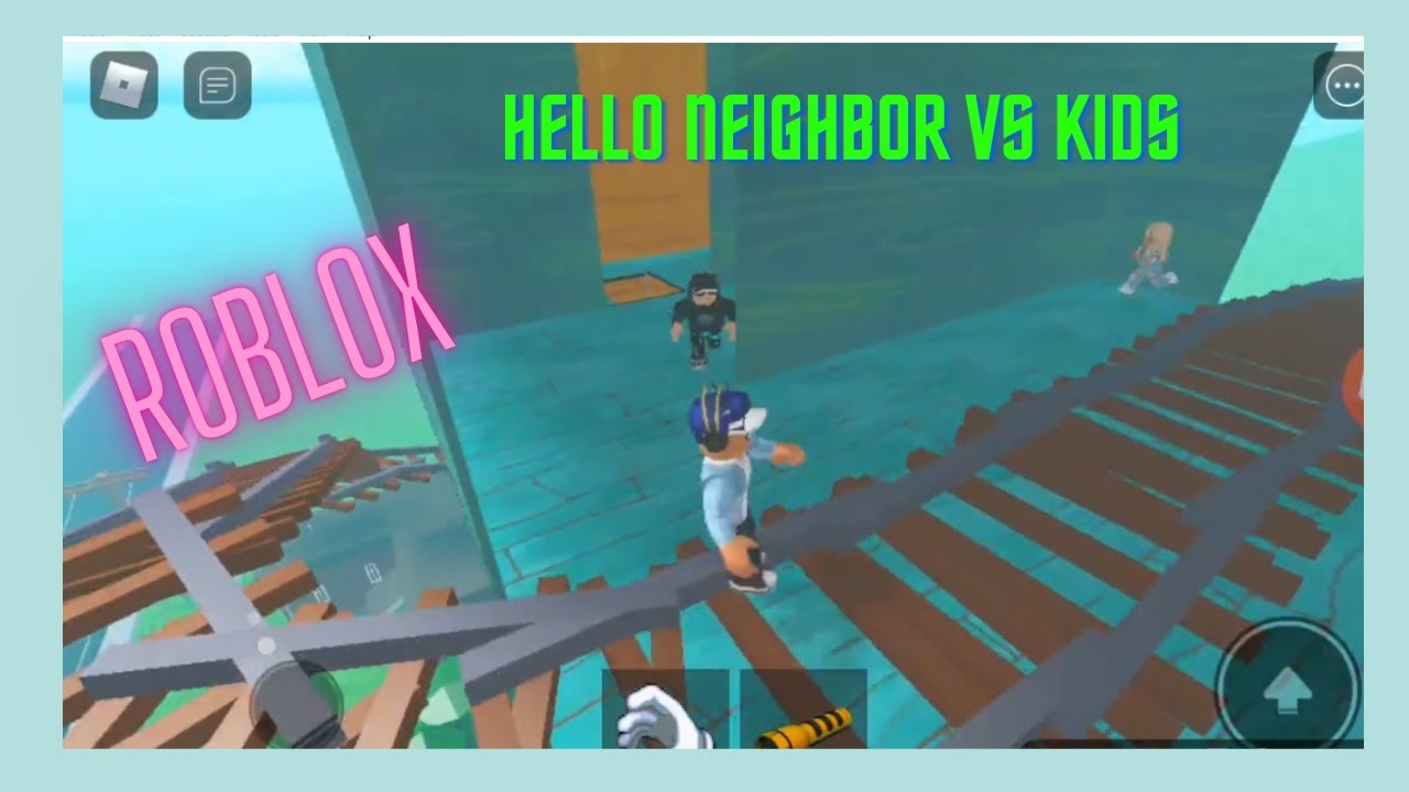 Roblox: Hello Neighbor vs Kids : The fun challenge - YouTube