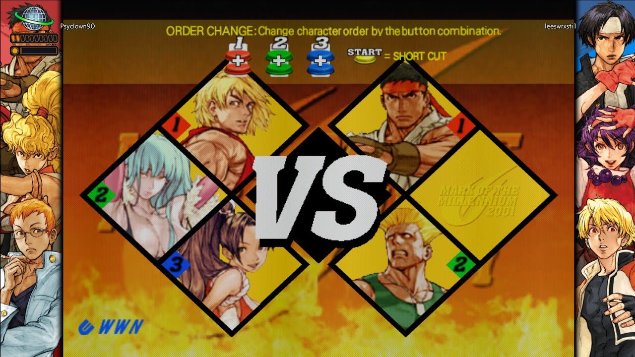 Capcom vs. SNK 2 Online Ranked Matches 22 - YouTube