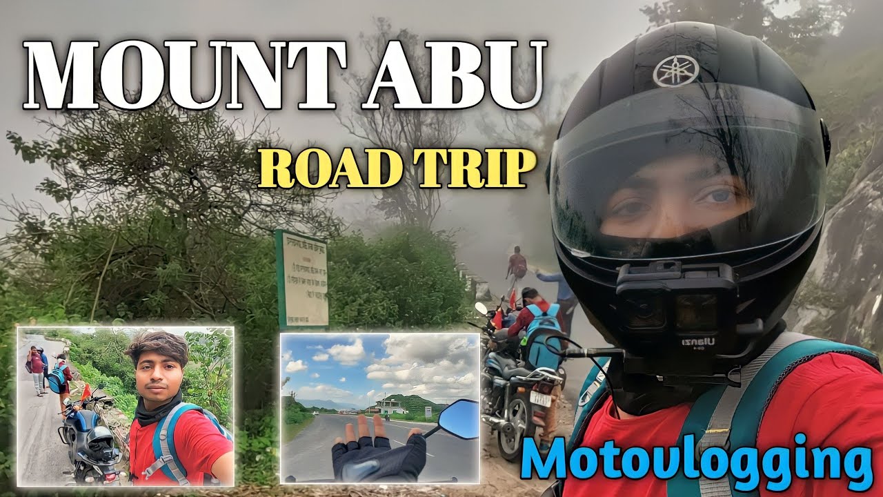 Mount Abu Road in Motovlogging || Amazing View in Abu Road || Mount Abu ...