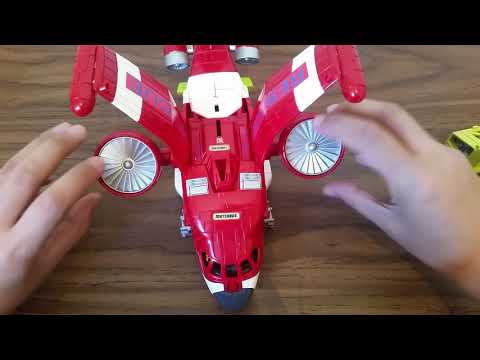 Muestra MATCHBOX MEGA-RIG RESCUE SQUAD PATROL PLANE 1998 - YouTube