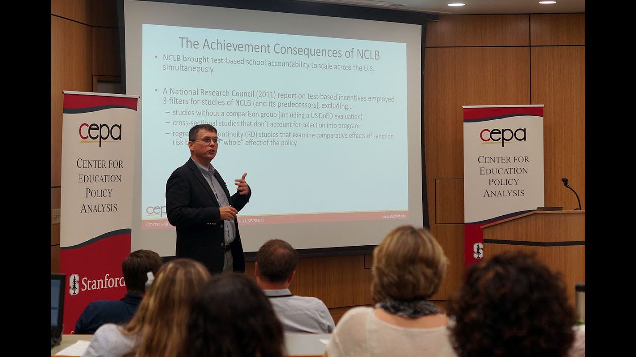Tom Dee on Accountability and Achievement, NCLB to ESSA - YouTube