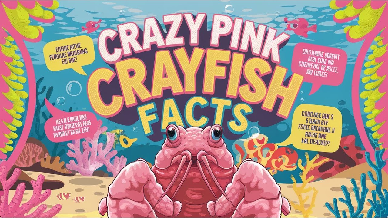 Mind Blowing Facts About Pink Crayfish - YouTube