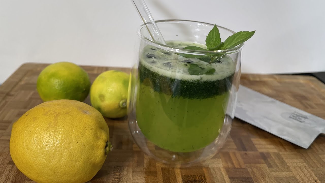 Limonade Limette Zitrone Minze - YouTube
