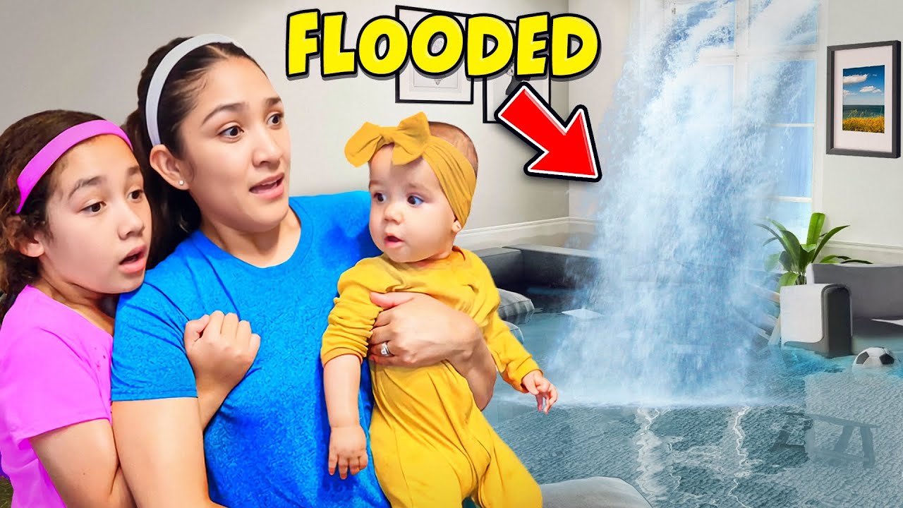 Our Hometown Got Hit By a Tropical Thunderstorm!! *FLOODED* | Jancy ...