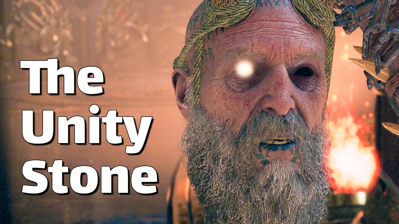 GOD OF WAR PC The Unity Stone | Cutscenes 4K - YouTube