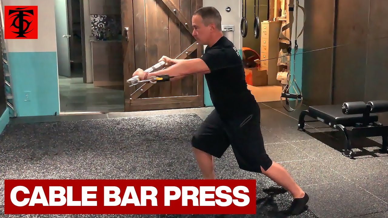 Cable Bar Press - YouTube