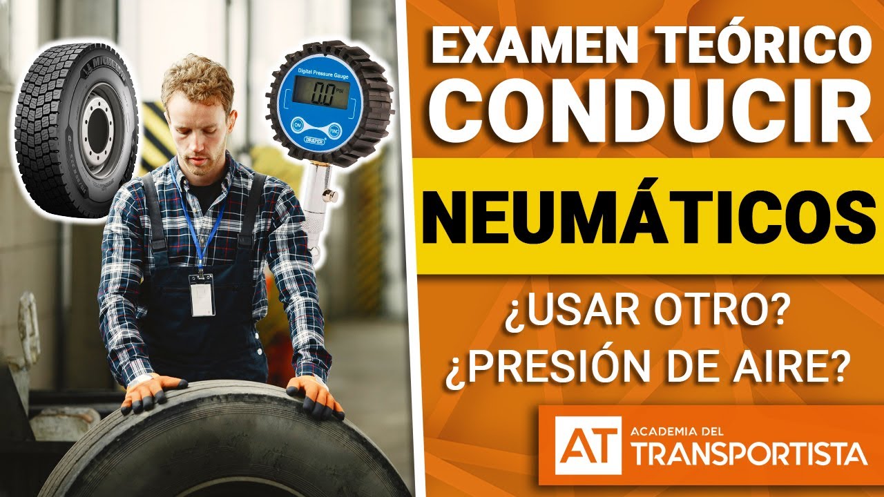 NEUMATICO: pregunta del examen de conducir 2023 - YouTube
