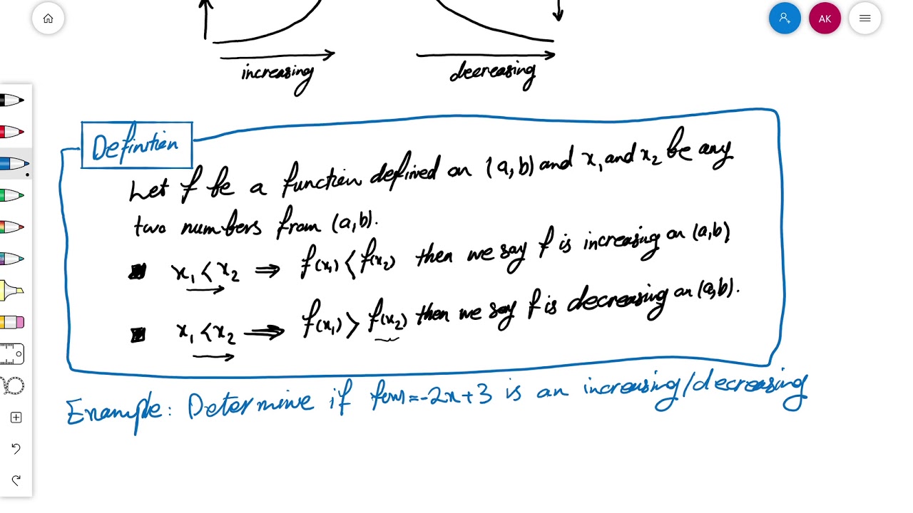 Labtube-(Introductory Calculus)-precise definition of increasing ...