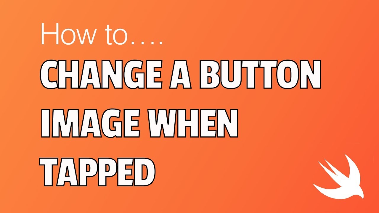 How to Change a Button Image when Tapped - YouTube