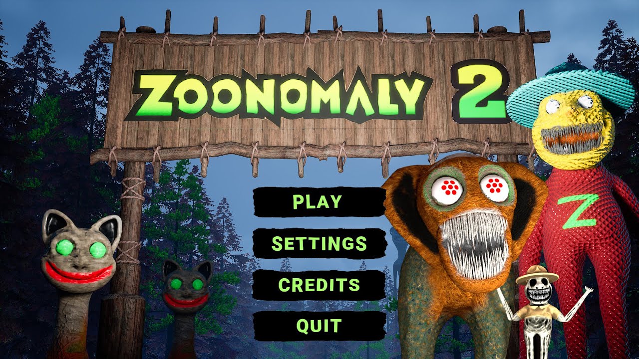 Zoonomaly 2 - Official Teaser Trailer Game Play New Menu Game All New ...