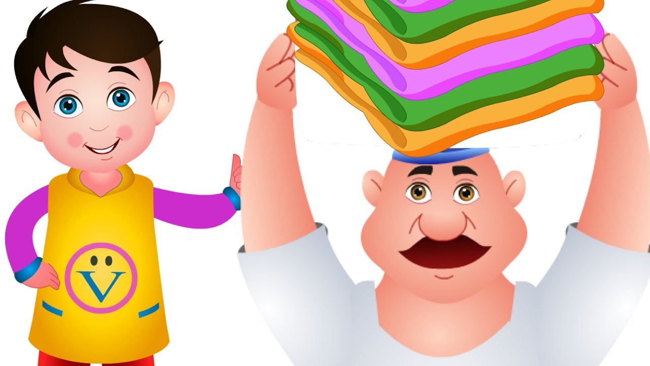 Dhobi Aaya Dhobi Aaya - Hindi Rhymes For Children - Bal Geet ...