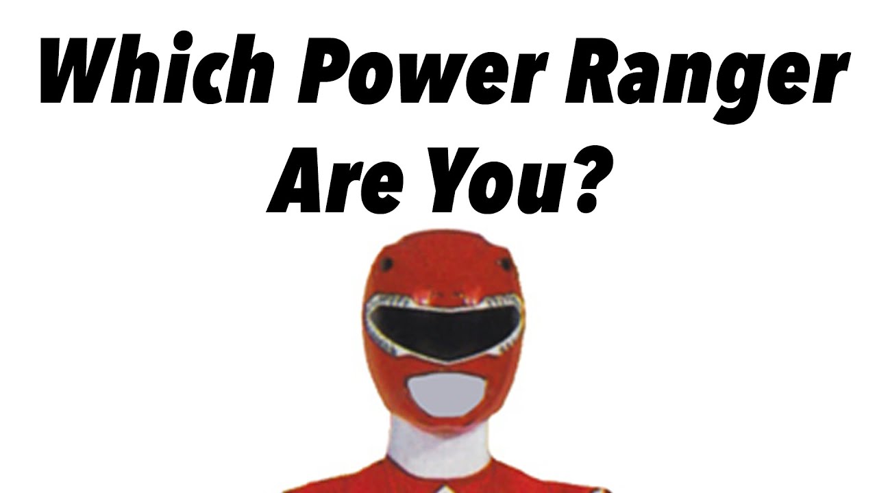 Which power ranger are you? - YouTube