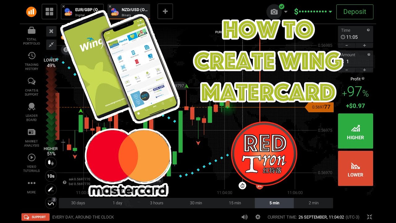 របៀបបង្កើត MasterCard Wing ប្រើជាមួយ IQ option - How to create Wing ...