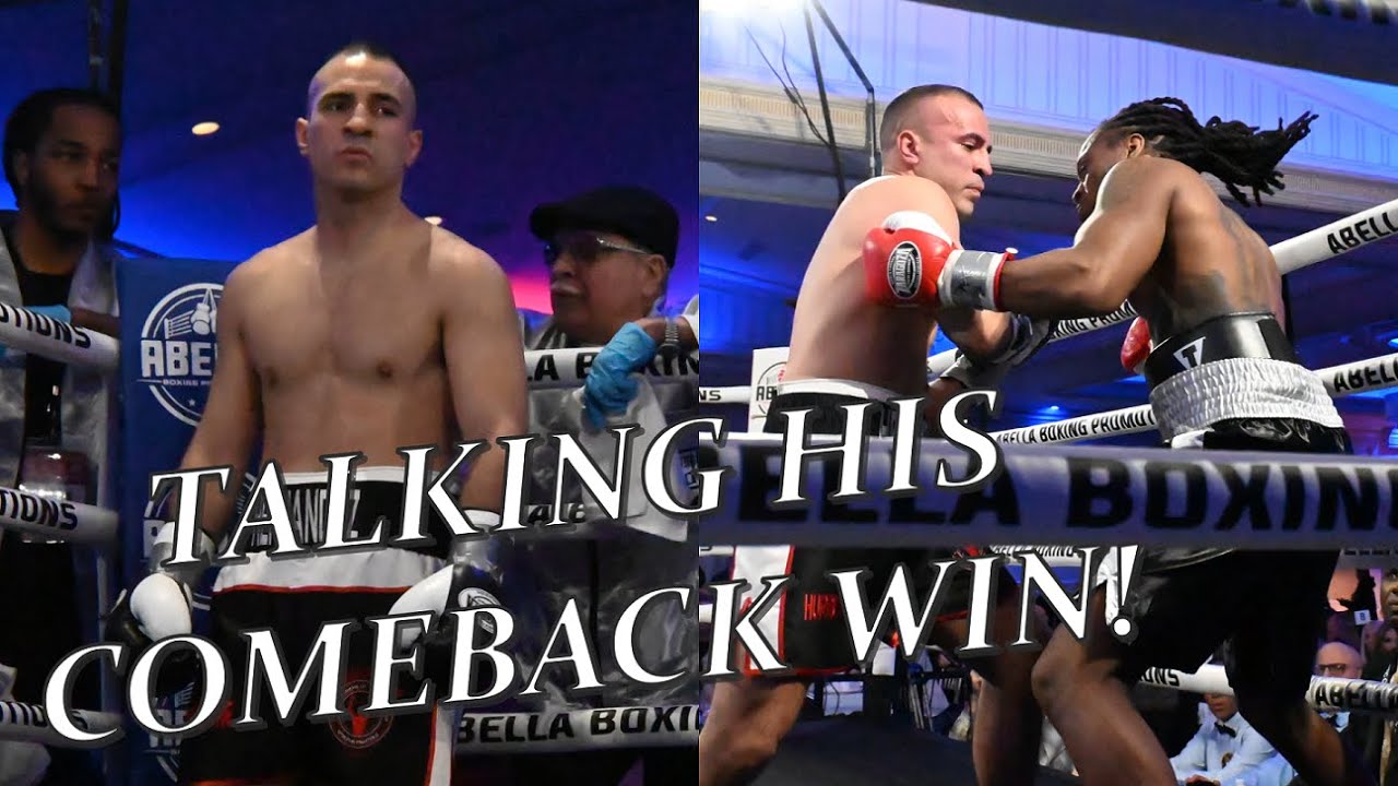 Boxer Kevin Hernandez Talks His Comeback TKO Fight After 6 Years! - YouTube