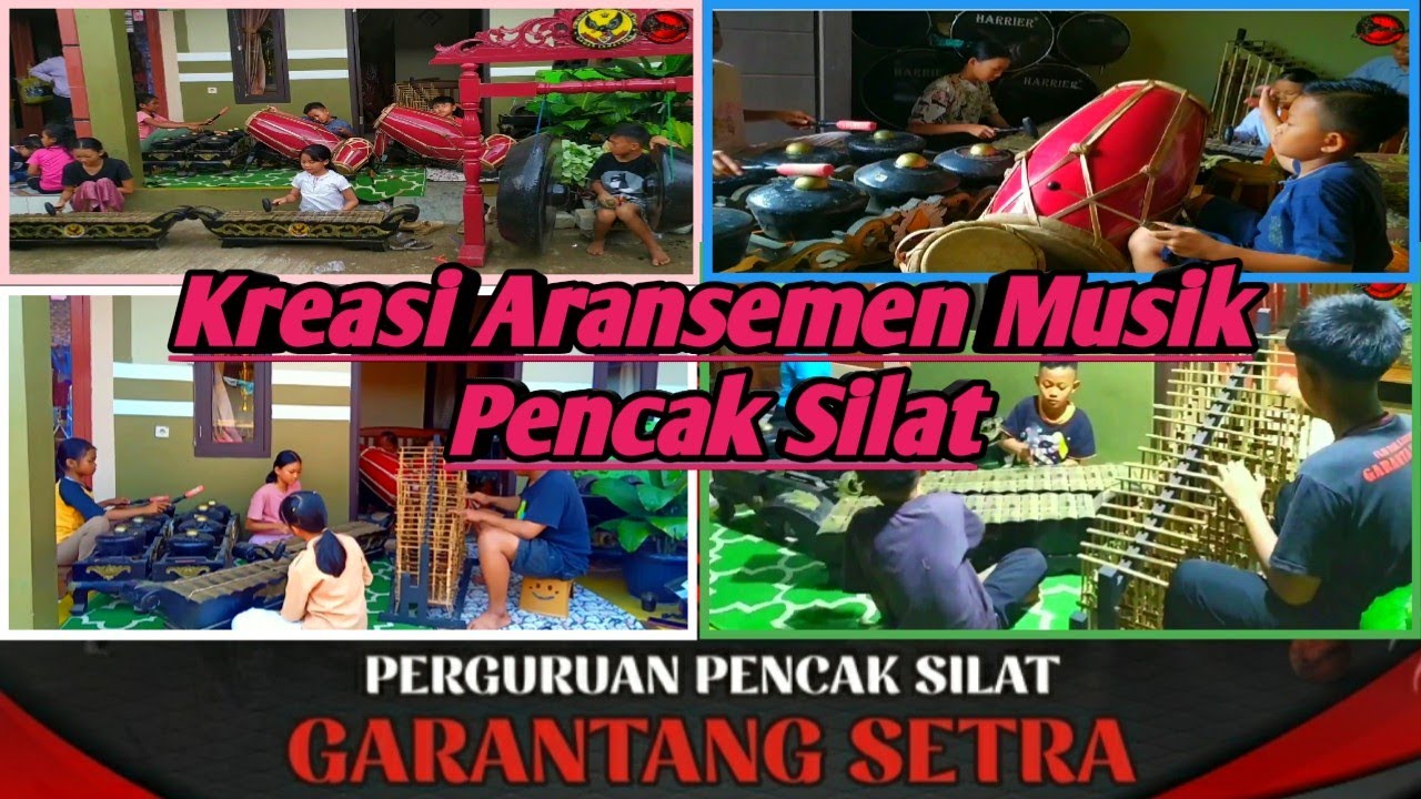 Kreasi Aransemen Musik Pencak Silat Garantang Setra - YouTube