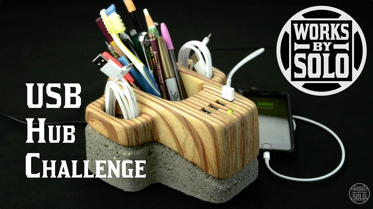 Concrete USB Hub Challenge - Inspired by Giaco Whatever | Mobile Phone ...