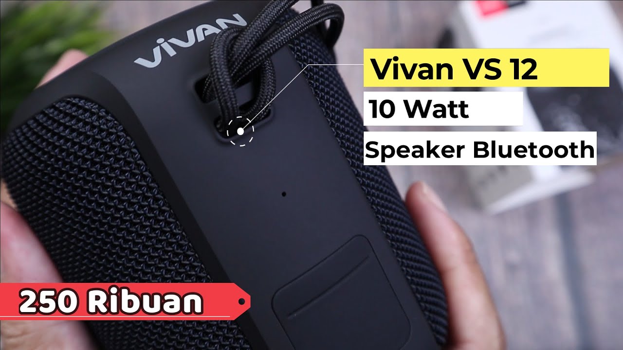 Vivan VS 12 Speaker Bluetooth // Unboxing // Sound Test !! - YouTube