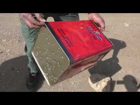 DCX-26 65CM İLE MÜKEMMEL ÖTESİ TENEKE TEST ATIŞI.