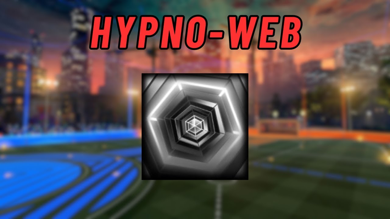 All Painted Hypno-Web Decal in Rocket League - YouTube