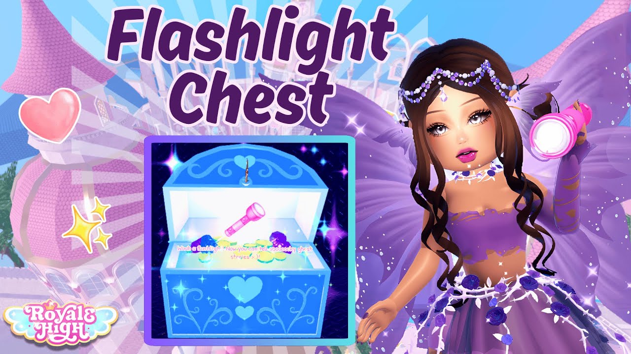 How To Get the Flashlight 🔦 Chest in Royale High - YouTube